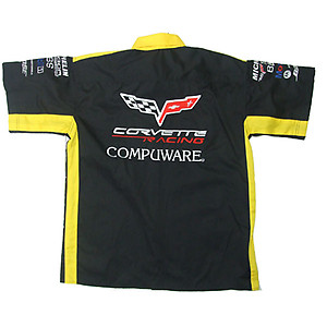 Race Car Jackets. Corvette Polo & Pit Crew Shirts