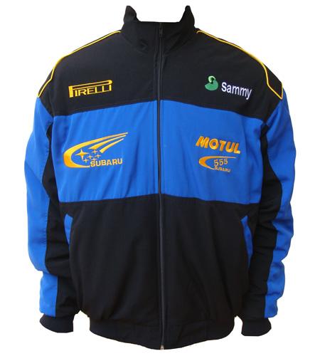 Race Car Jackets. Subaru Racing Jacket World Rally Team