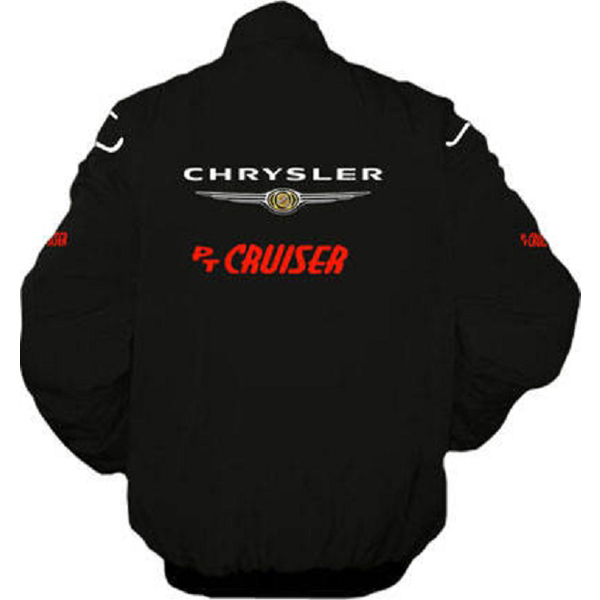 Race Car Jackets. Chrysler PT Cruiser Racing Jacket Black