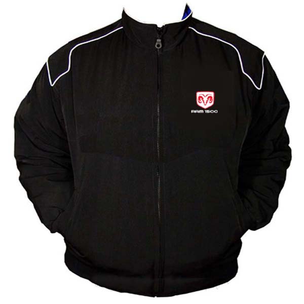 Race Car Jackets. Dodge Ram 1500 Racing Jacket Black