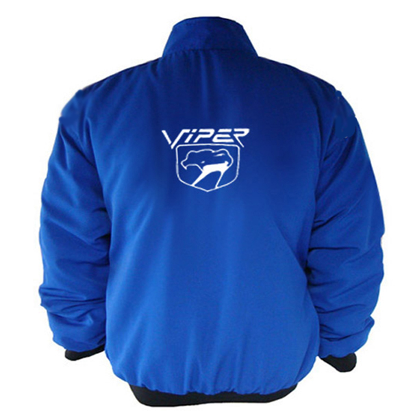 Race Car Jackets. Dodge Viper Racing Jacket Royal Blue
