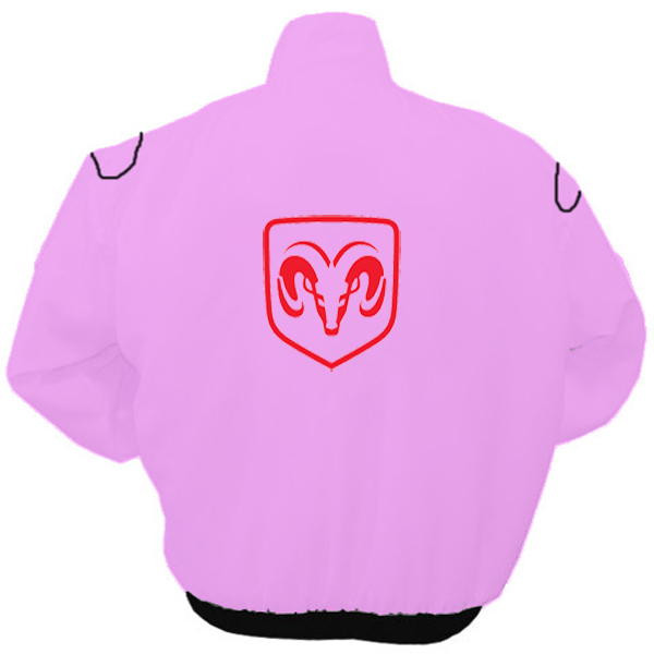 Race Car Jackets. Dodge Racing Jacket Pink