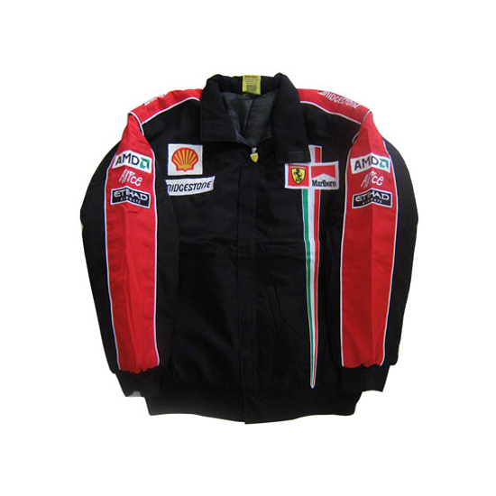 Ferrari Team Jacket Red, Black