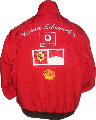 Ferrari Michael Schumacher Racing Jacket