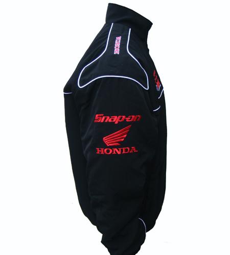 Race Car Jackets. Honda Pan-European Racing Jacket Black