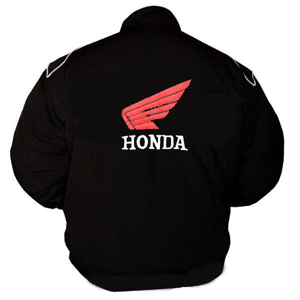 Race Car Jackets. Honda Racing Jacket Orange and Black