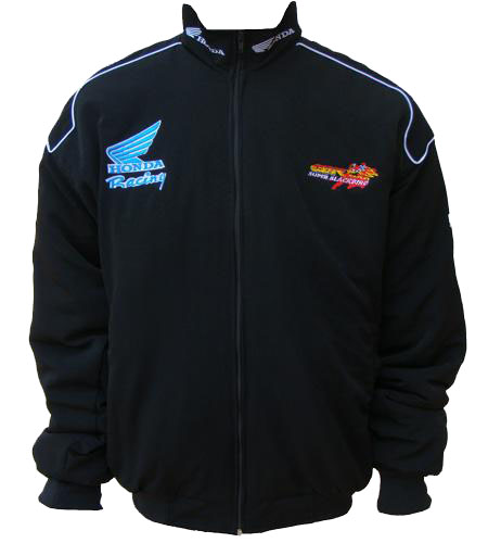 Race Car Jackets. Honda Super Blackbird Racing Jacket Black