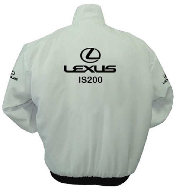 Race Car Jackets. Lexus IS200 Racing Jacket White