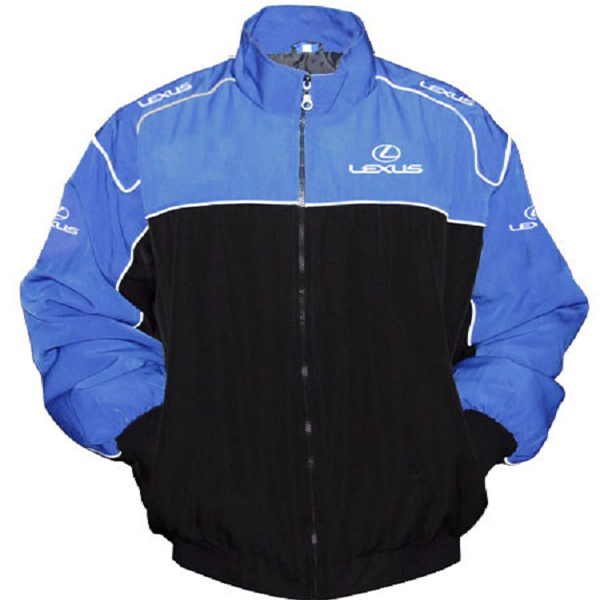 Race Car Jackets. Lexus Racing Jacket Royal Blue and Black