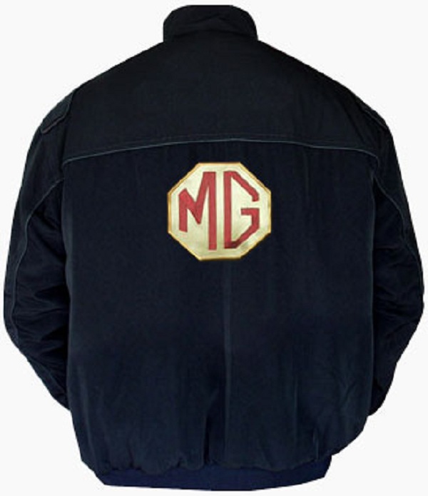 Race Car Jackets. MG Racing Jacket Black