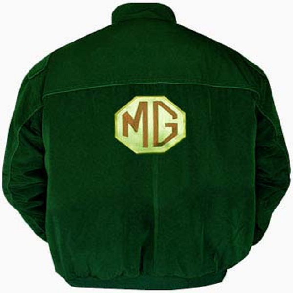 Race Car Jackets. MG Racing Jacket Green