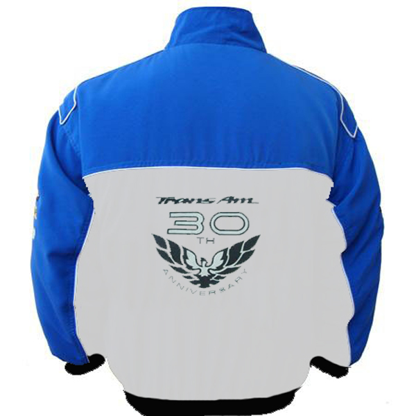 Race Car Jackets. Pontiac Trans Am 30th Anniversary Racing Jacket Royal ...