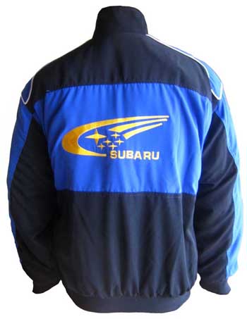 Subaru Racing Jacket Black & Blue