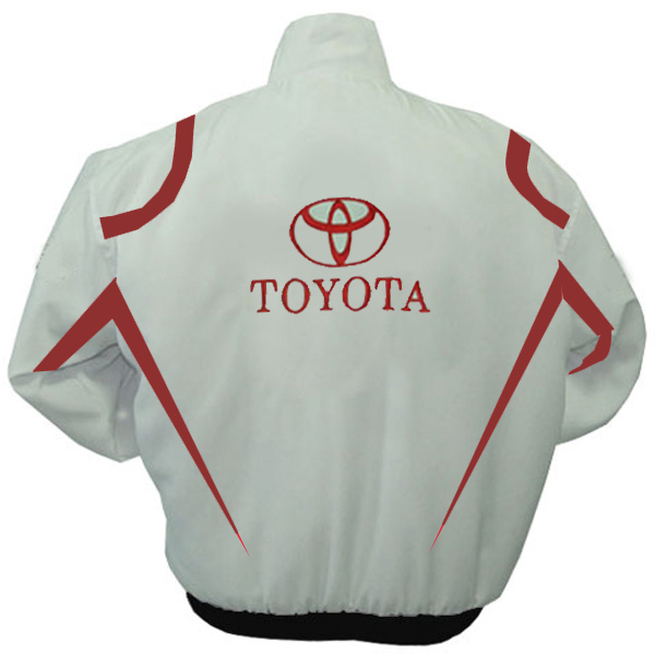 Race Car Jackets. Toyota Panasonic Racing Jacket White