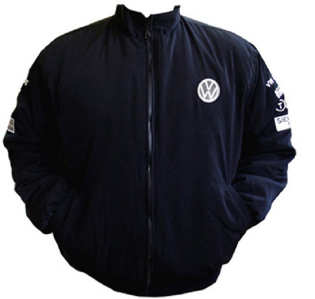 Race Car Jackets. VW Volkswagen Racing Jacket Black