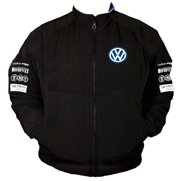 Race Car Jackets. VW Volkswagen SIEMENS Racing Jacket Black