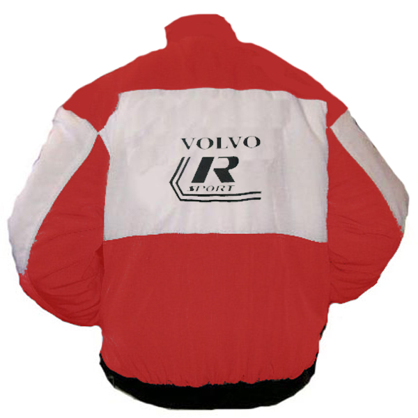 Race Car Jackets. Volvo Racing Jacket Red, White