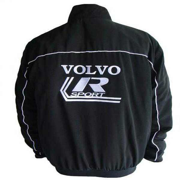 Race Car Jackets. Volvo Sport BBS Racing Jacket Black