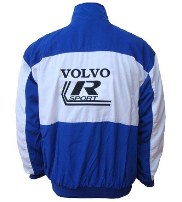 Race Car Jackets. Volvo Sport BBS Racing Jacket Blue and White