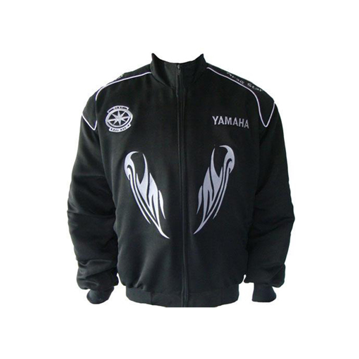 Race Car Jackets. Yamaha DragStar Motorcycle Jacket Black