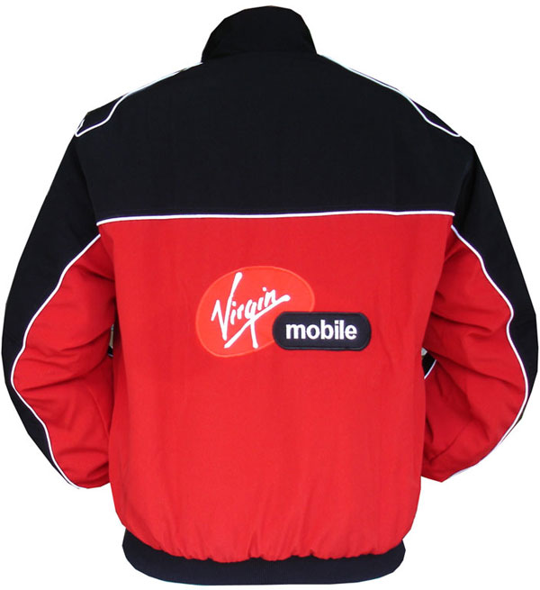 Race Car Jackets. Yamaha R1 Motorcycle Jacket Red and Black
